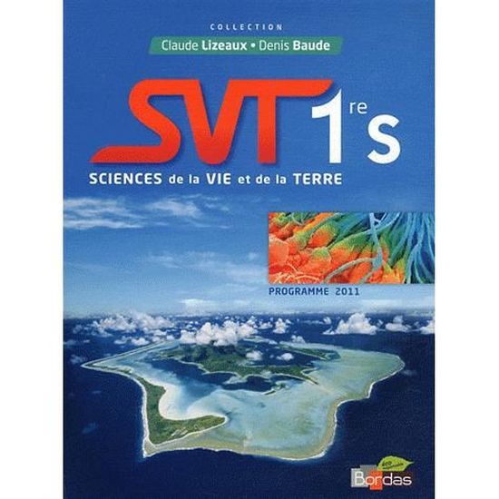 Sciences de la Vie et de la Terre 1e S - Cdiscount Librairie