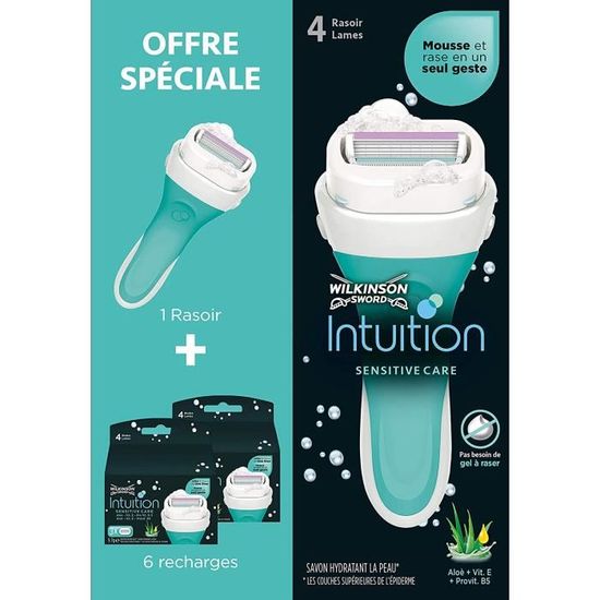 Intuition Sensitive Care Combopack Rasoir 7 Unités[O248] - Cdiscount Au ...