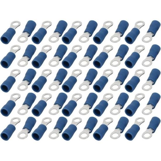 50pcs Cosse à Sertir électrique Embout de Câblages Fil Sertissage Borne Connecteur Terminal pré ...