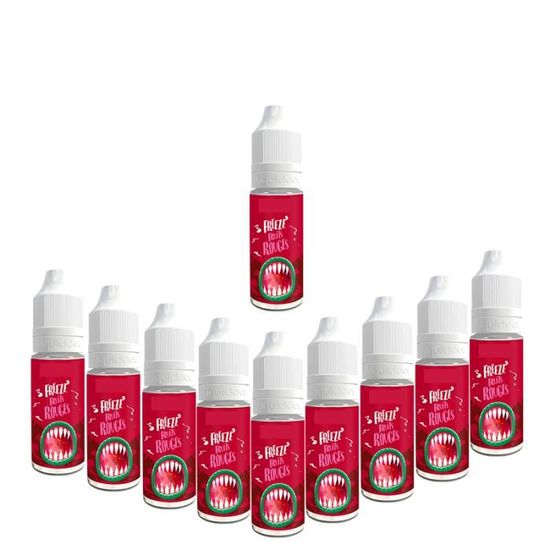 Balboul Juice - freeze fruits rouges 10ml 3mg x10 +1 e-liquide Balboul ...