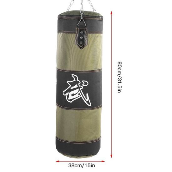MAG Sac De Sable Crochet De Boxe D'Entraînement Kick Sandbag Fight ...