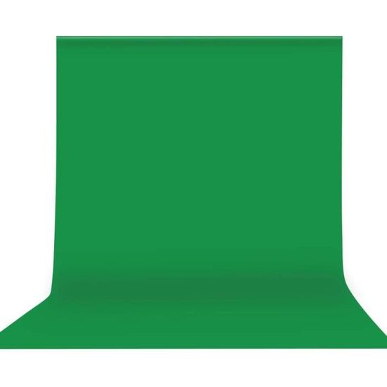 RUMOCOVO® Toile de Fond ,écran vert pour studio photo, fond pour ...