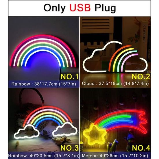 Veilleuse,Group C-NO.4--Applique Murale Fluo Led En Forme De Dinosaure ...