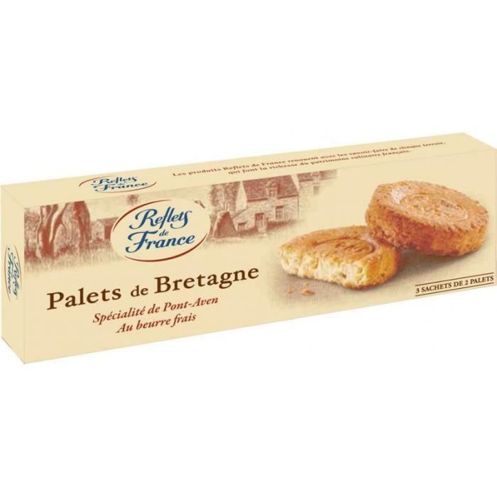 Reflets De France Biscuits palets de Bretagne au beurre - Cdiscount Au ...