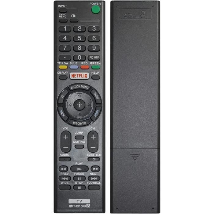 Noir - Rstuff cruci100U Télécommande universelle pour Sony TV ...