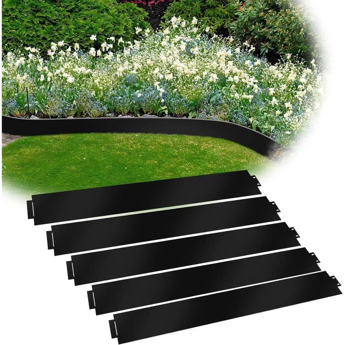 Bordure De Jardin,20M Bordure Jardin,Hauteur 15Cm Bordure D'Herbe En ...