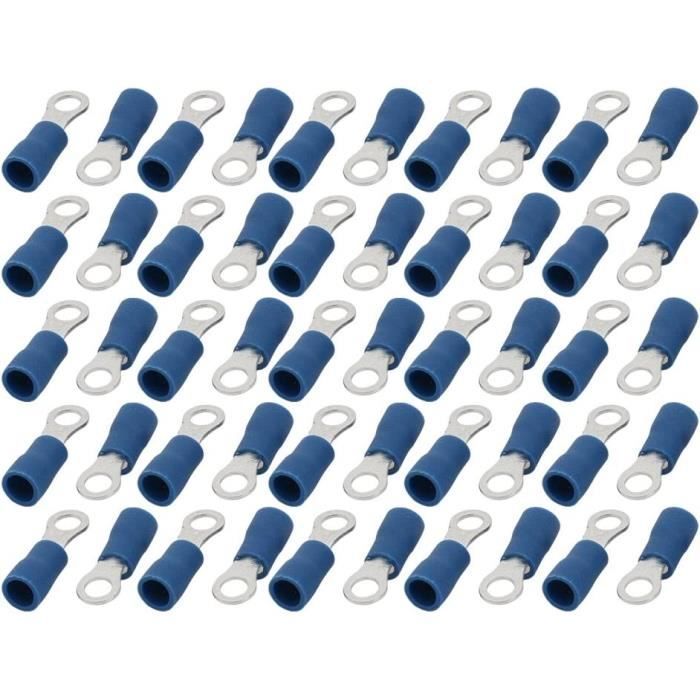 50pcs Cosse à Sertir électrique Embout de Câblages Fil Sertissage Borne ...