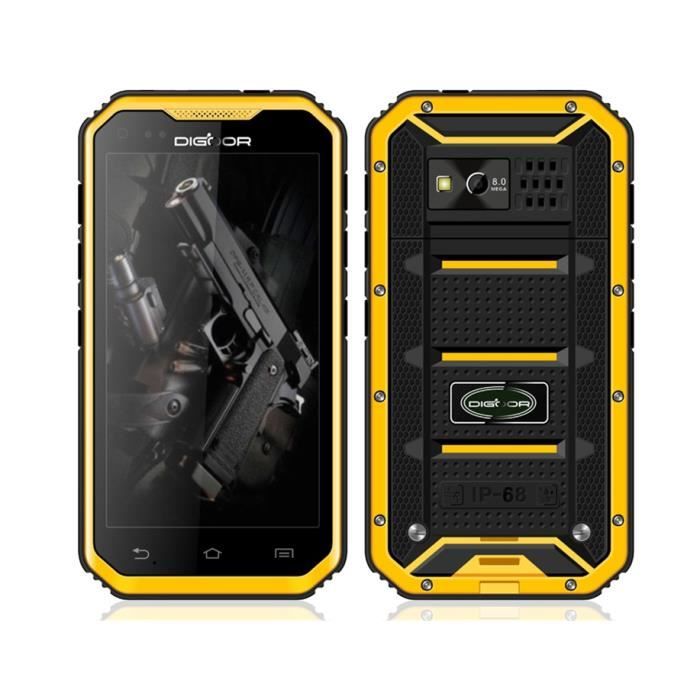 Dg2 digoor Plus 5.0 "smartphone 3G tTéléphone portable robuste 5.0 ...