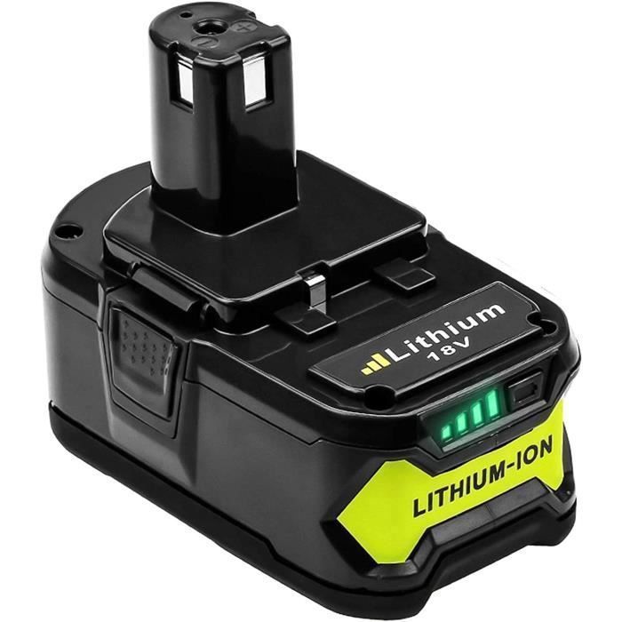 18V 6,0Ah Li-ION Remplacement Batterie Ryobi One+ RB18L40 RB18L13 ...