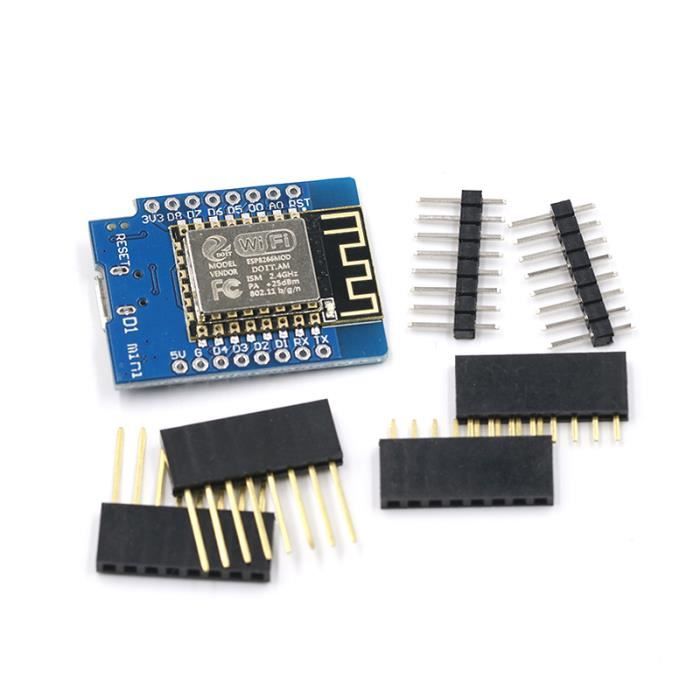 D1 Mini ESP-12F - Module sans fil NodeMcu v3 CH340 Lua, circuit imprimé ...
