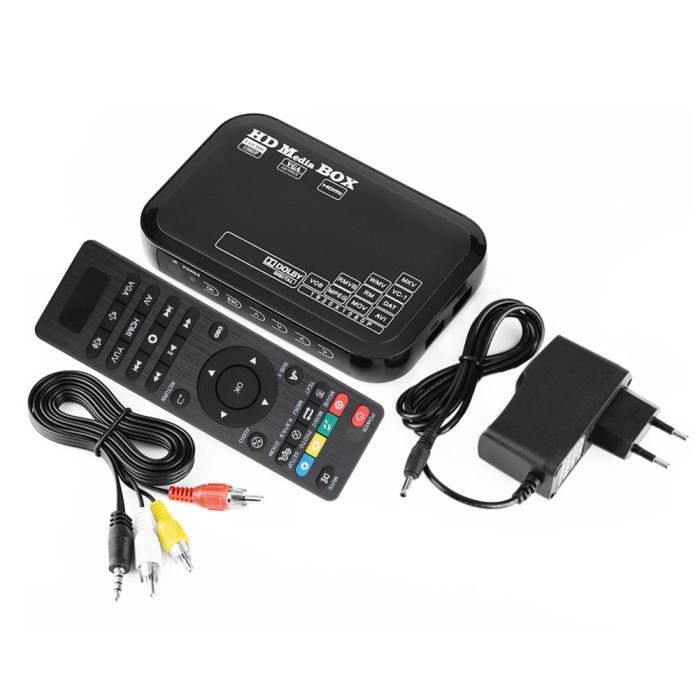 ARAMOX lecteur multimédia Mini Box Full HD Lecteur multimédia Full HD ...