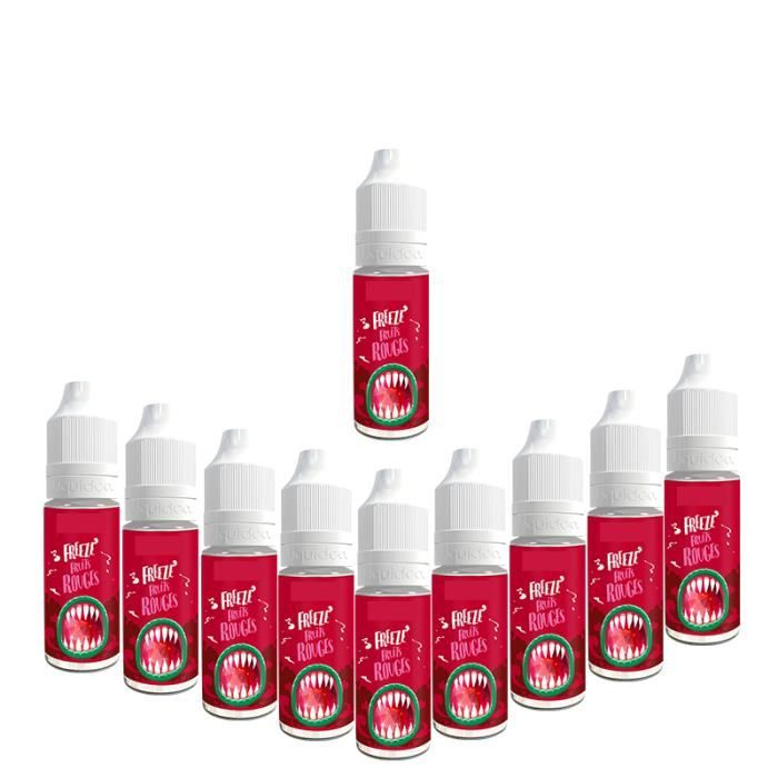 Balboul Juice - freeze fruits rouges 10ml 3mg x10 +1 e-liquide Balboul ...