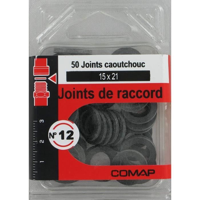 Comap 50 Joints Caoutchouc, Eau Chaude 15 x 21. 90°C 40B - S279142 ...