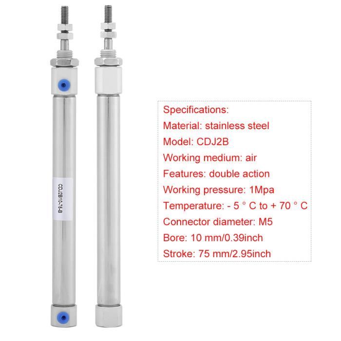 Vérin Pneumatique Mini Cylindre Pneumatique, Mini Cylindre Pneumatique ...