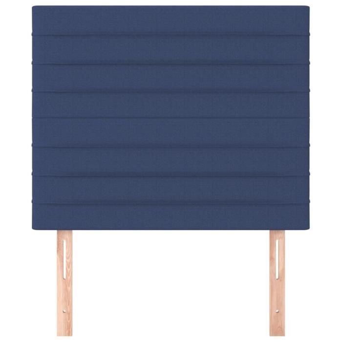 Têtes de lit Bleu - DRFEIFY - 100x5x78/88 cm - Tissu RE388 A3116468 ...