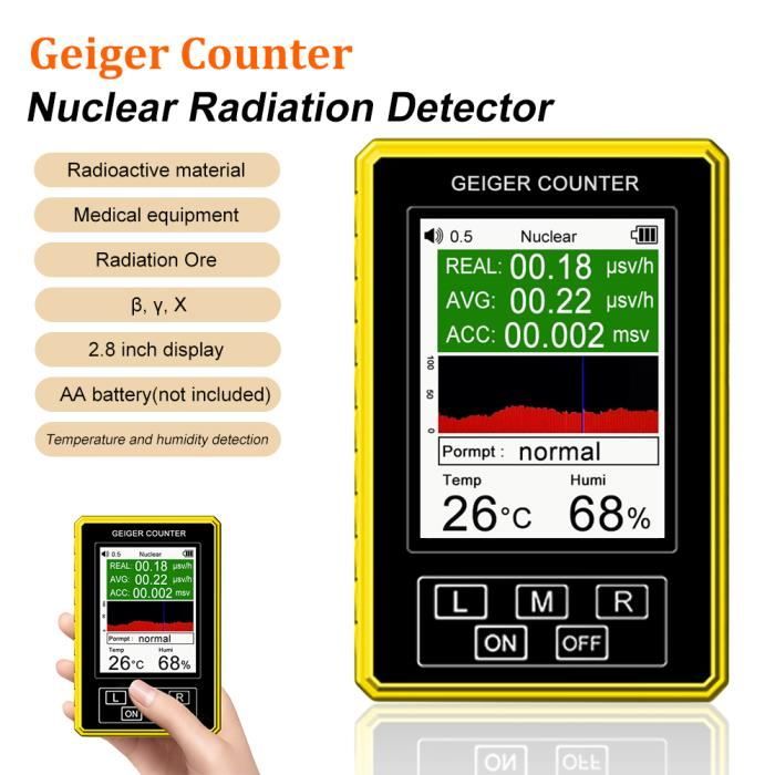 Détecteur de rayons bêta, gamma, rayons X Compteur Geiger Détecteur ... Détecteur de rayons bêta, gamma, rayons X Compteur Geiger Détecteur ...