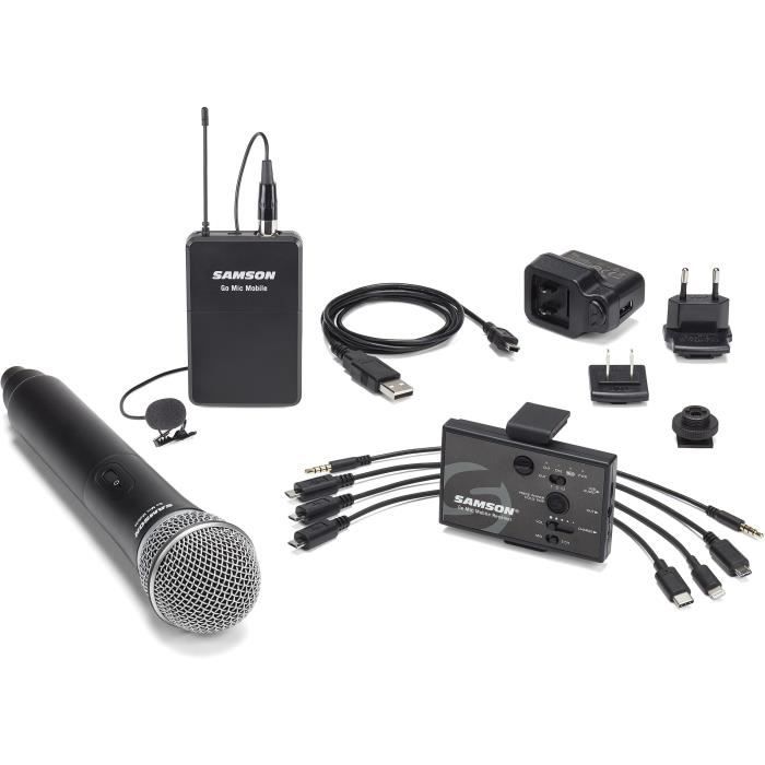 Samson GO MIC MOBILE HANDHELD Système sans fil numérique 2,4 GHz à ...