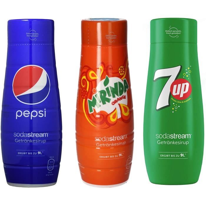 Sirop SODASTREAM 440 ml Pepsi Mirinda 7up - Cdiscount Electroménager