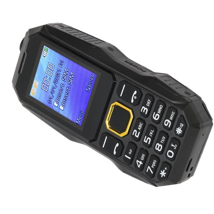 Tbest téléphone portable à gros boutons Téléphone portable Senior ...