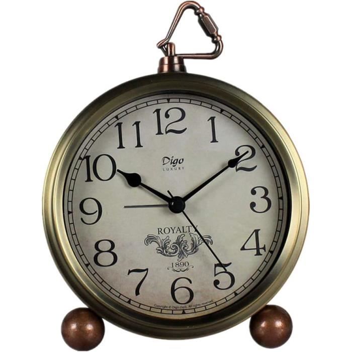 Reveil Retro Reveil Matin Original En Métal Réveil Électronique Rétro ...