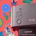 Brodeuse automatique - Brother - Skitch PP1 - Gris - Cadre magnétique ...