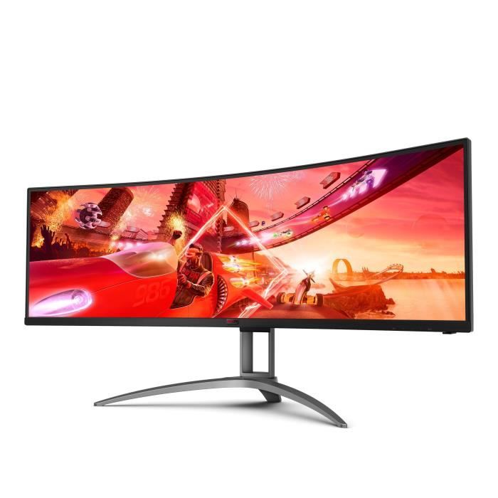 Ecran PC Gaming incurvé - AOC Agon - AG493UCX2 - 48,8" VA DQHD 1ms ...