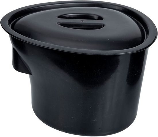 Noir Bassin Pot pour Enfants Pot Urinoir Toilette Seau De Chambre ...