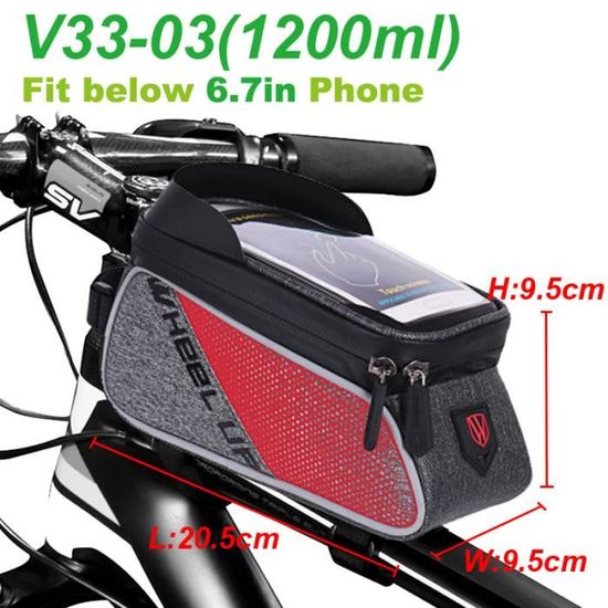 PANIER VELO,V33-03-L--Sac de vélo, sacoche de selle, Kit de réparation ...