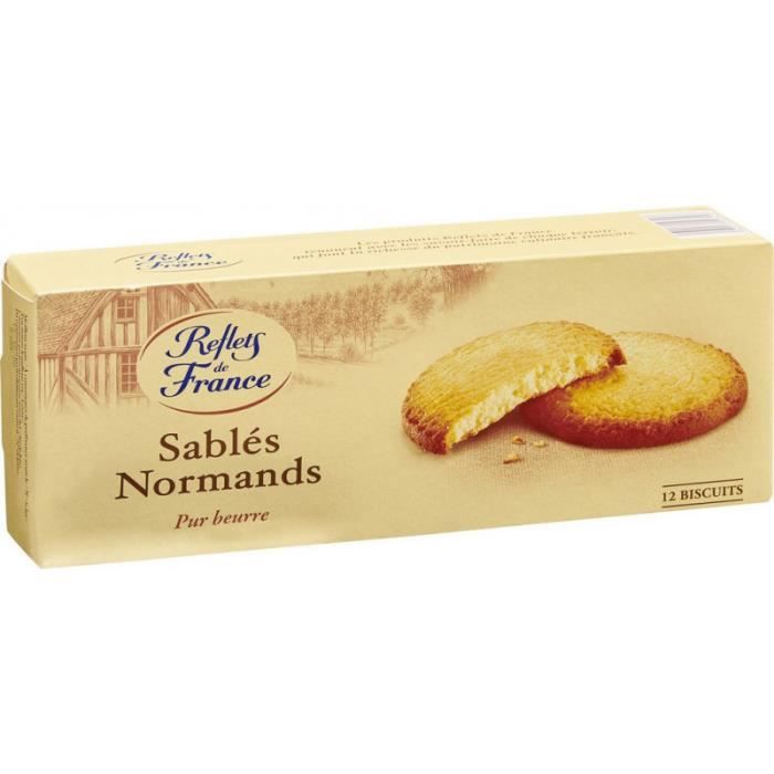 Reflets De France Biscuits sablés de Normandie - Cdiscount Au quotidien