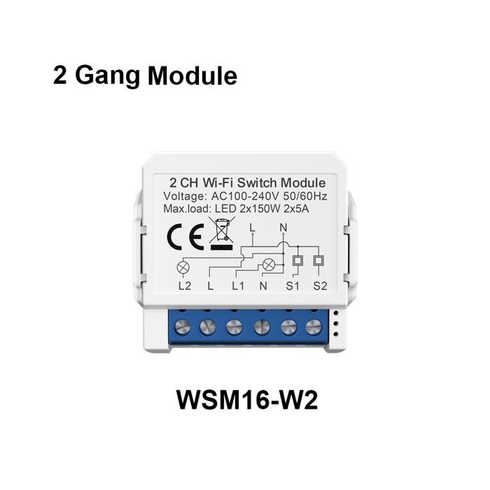Module De Commutation Wifi Tuya 1 2 3 4 Voies Commande Bidirectionnelle