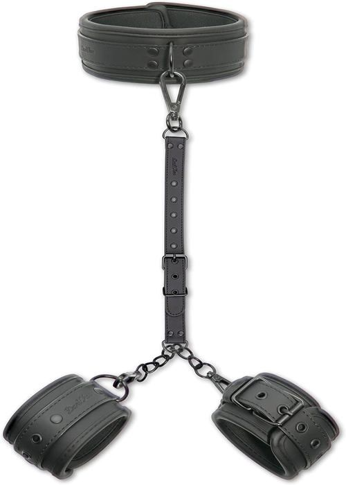 DaniChou 3en1 SM kits de bondage avec collier menottes sex adulte lit ...