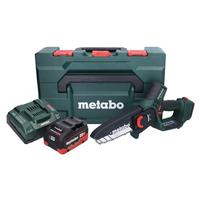 Tronçonneuse sans fil - Metabo - MS 18 LTX 15 - 18V - 15 cm - Batterie ...