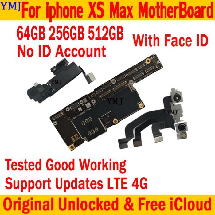 64 Go SANS FaceID 1SIM-Carte mère-512 Go 100% originale débloquée pour ...