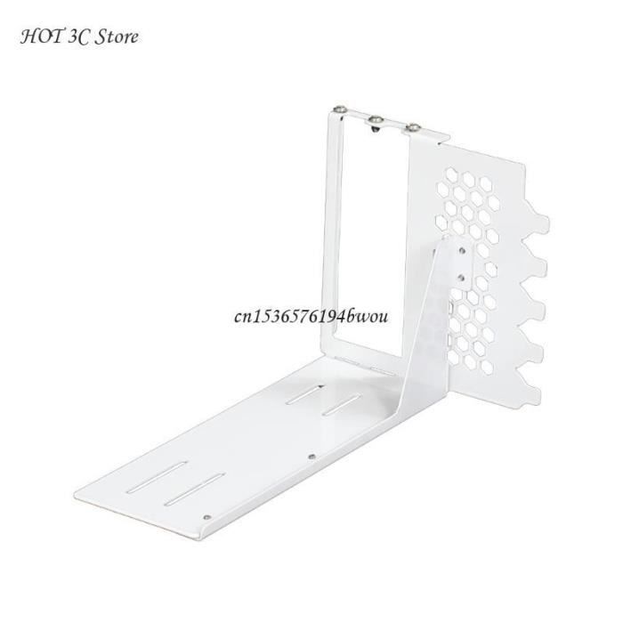 Blanc-Support GPU Vertical SXJ-B amélioré Support Support GPU Support ...
