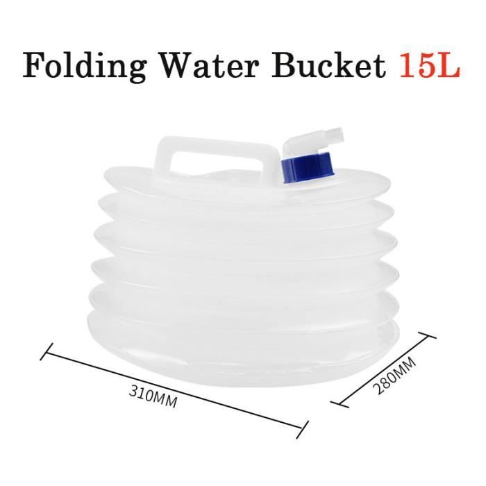 Gourde - Bouteille isotherme,Sac d'Eau Pliable Portable pour l'Extérieur,Eau Potable,Voiture ...