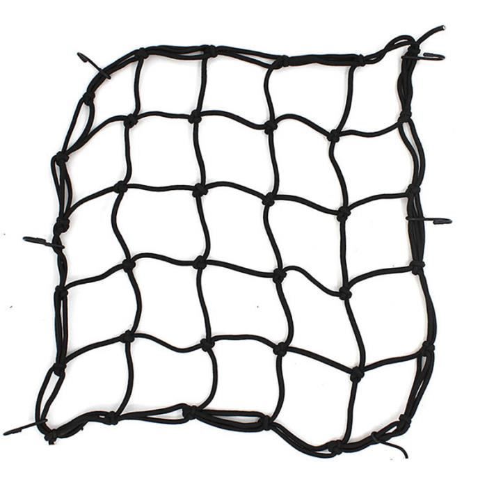 Sac-filet de coffre,Filet à bagages pour moto et vélo,6 crochets ...