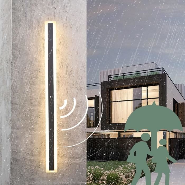 Longue Exterieur Led Applique Murale Interieur Detecteur De Mouvement ...