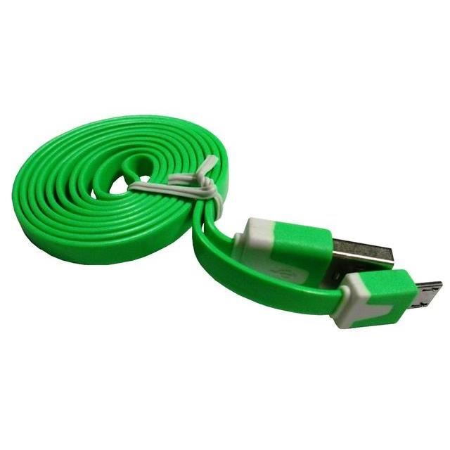 Câble USB/Micro USB Couleur Vert - Cdiscount Informatique