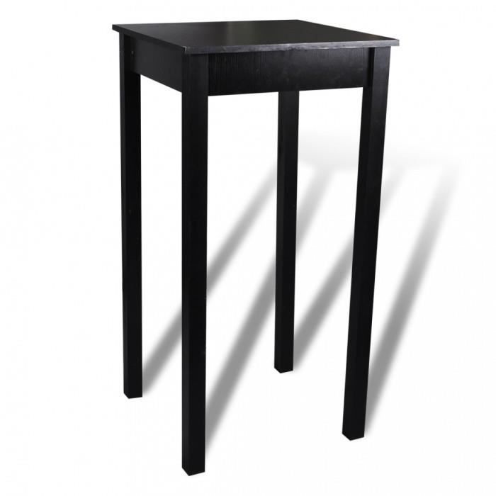 Tables hautes Table bar table haute de cuisine 55 x 55 x 107 cm ...