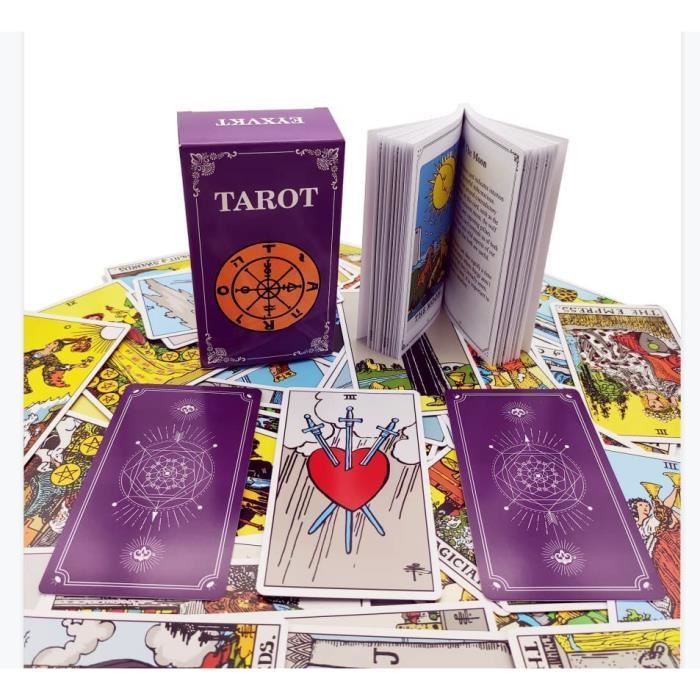 Cartes De Tarot Avec Guide Français Non Garanti Jeu De Tarot