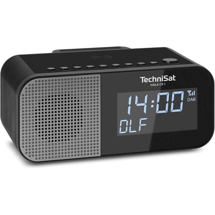 Dab+ Radio-réveil avec Chargement sans Fil (Dab, FM, Deux alarmes ...