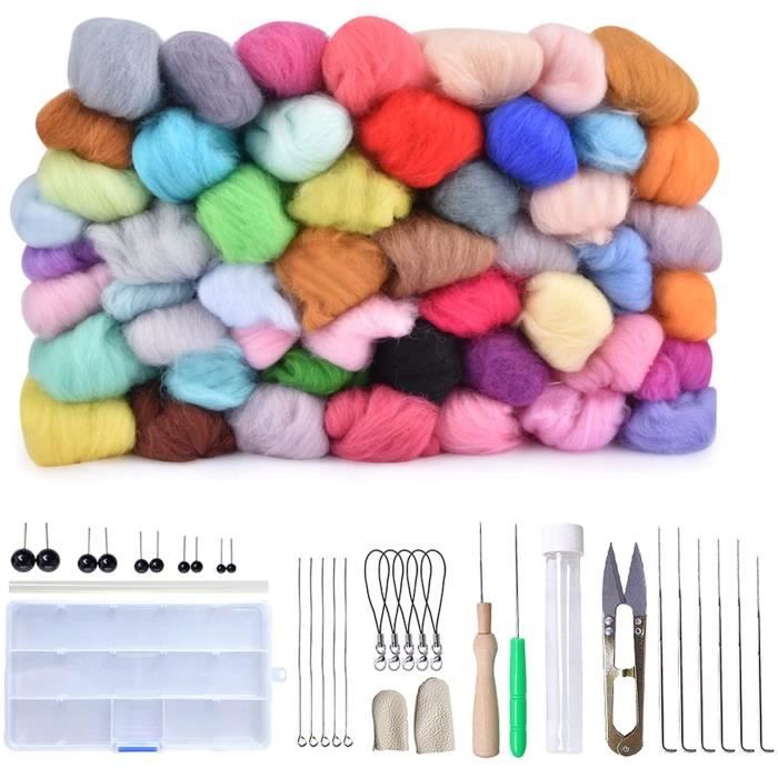 Kit de Feutrage à L'aiguille, Aiguille Feutrage Starter Kit, 50 ...