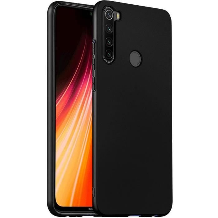 Coque Xiaomi Redmi Note 8 - Souple Ultra Mince Noir Mate - AVSCASE ...