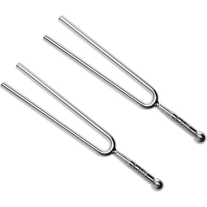 2 Pièces A440Hz Diapason En Acier Inoxydable Musique Diapason Standard ...