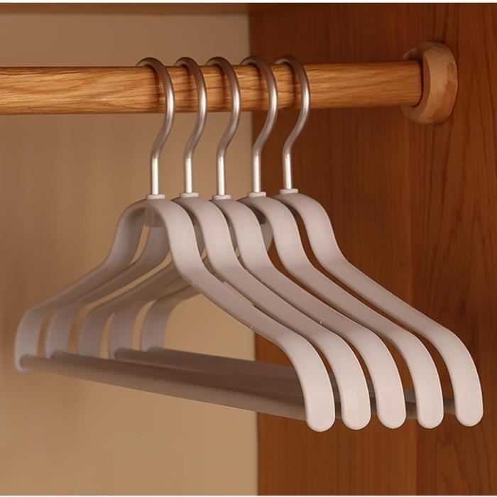 Lot De 20 Ceintres Pour Adultes Avec Pince, Cintres Antidérapants ...