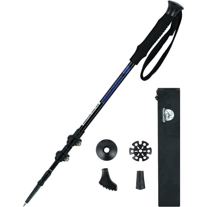 Bâton De Randonnée Pour Femme Et Homme, Bâton De Nordique 1-2 Pièce ...