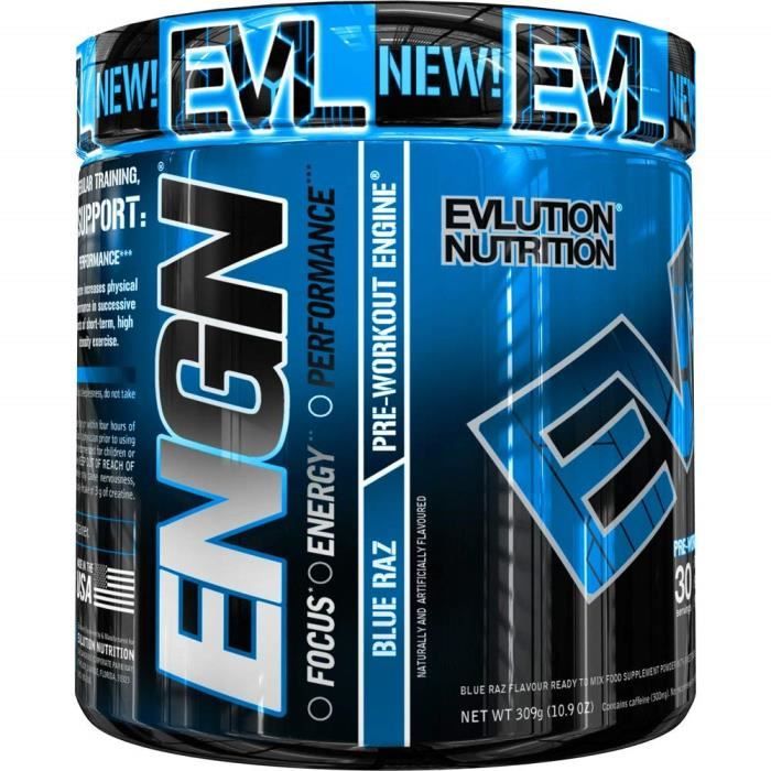 Evlution Nutrition ENGN | Supplément Pre Workout | Emballage de 30 ...