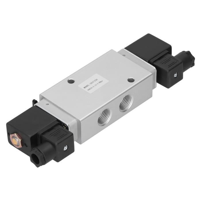 Qiilu électrovanne électrique pilotée Électrovanne à 2 positions ...