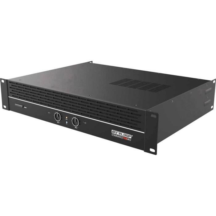 Reloop Dominance 702 MK2 Amplificateur PA Puissance RMS par canal à 4 ...
