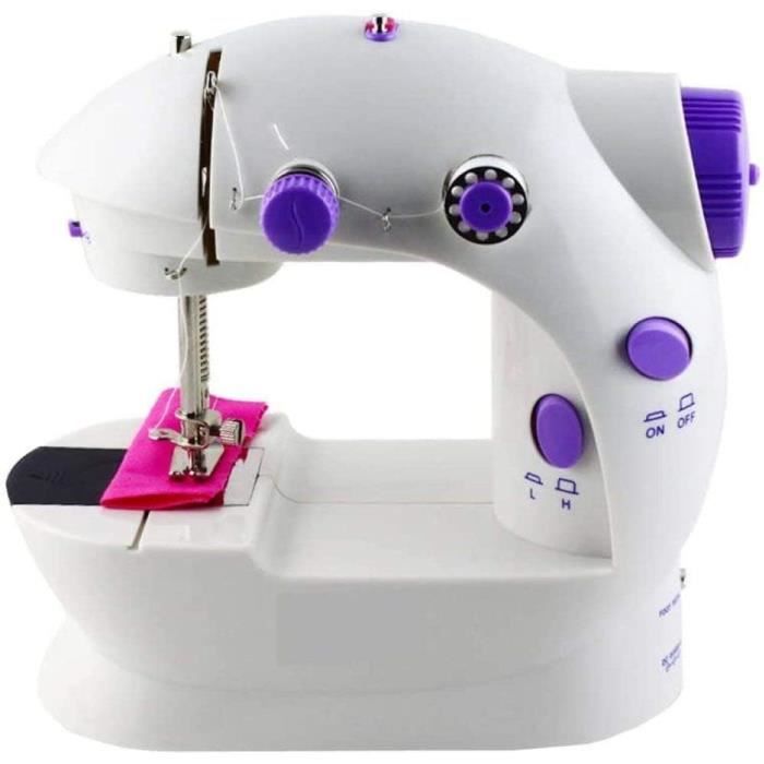 Mini Machine À Coudre Portable Avec Pédale Légère Et À Vitesse Réglable ...